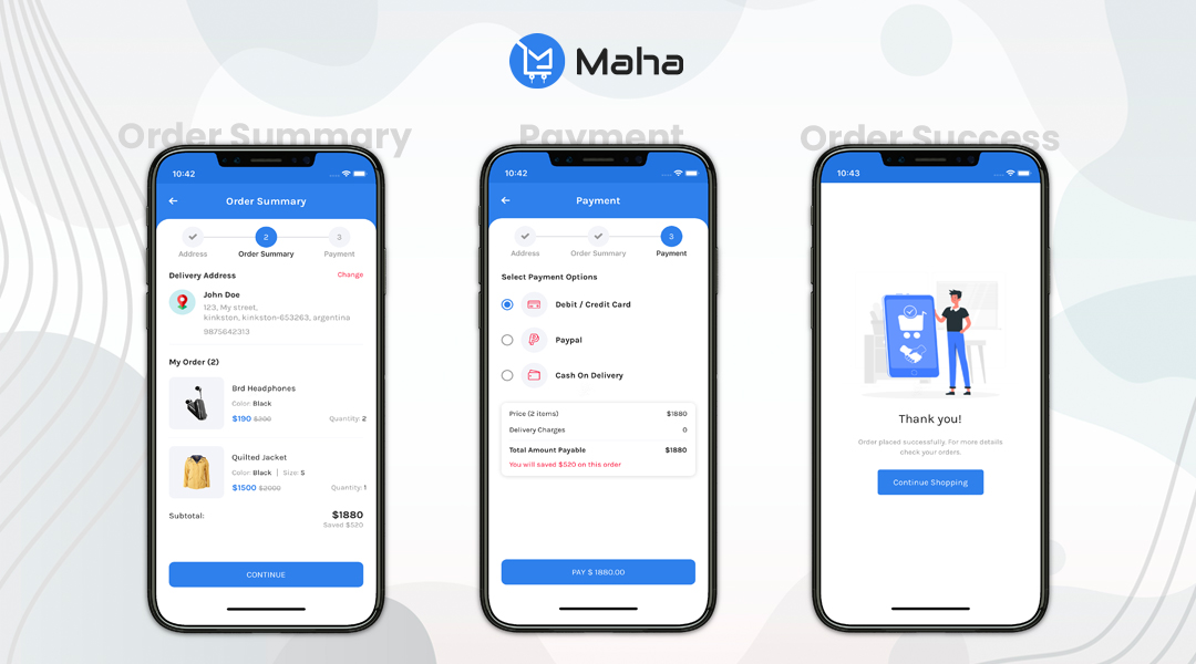 Maha - Ecommerce Flutter App by MahardhiThemes | CodeCanyon